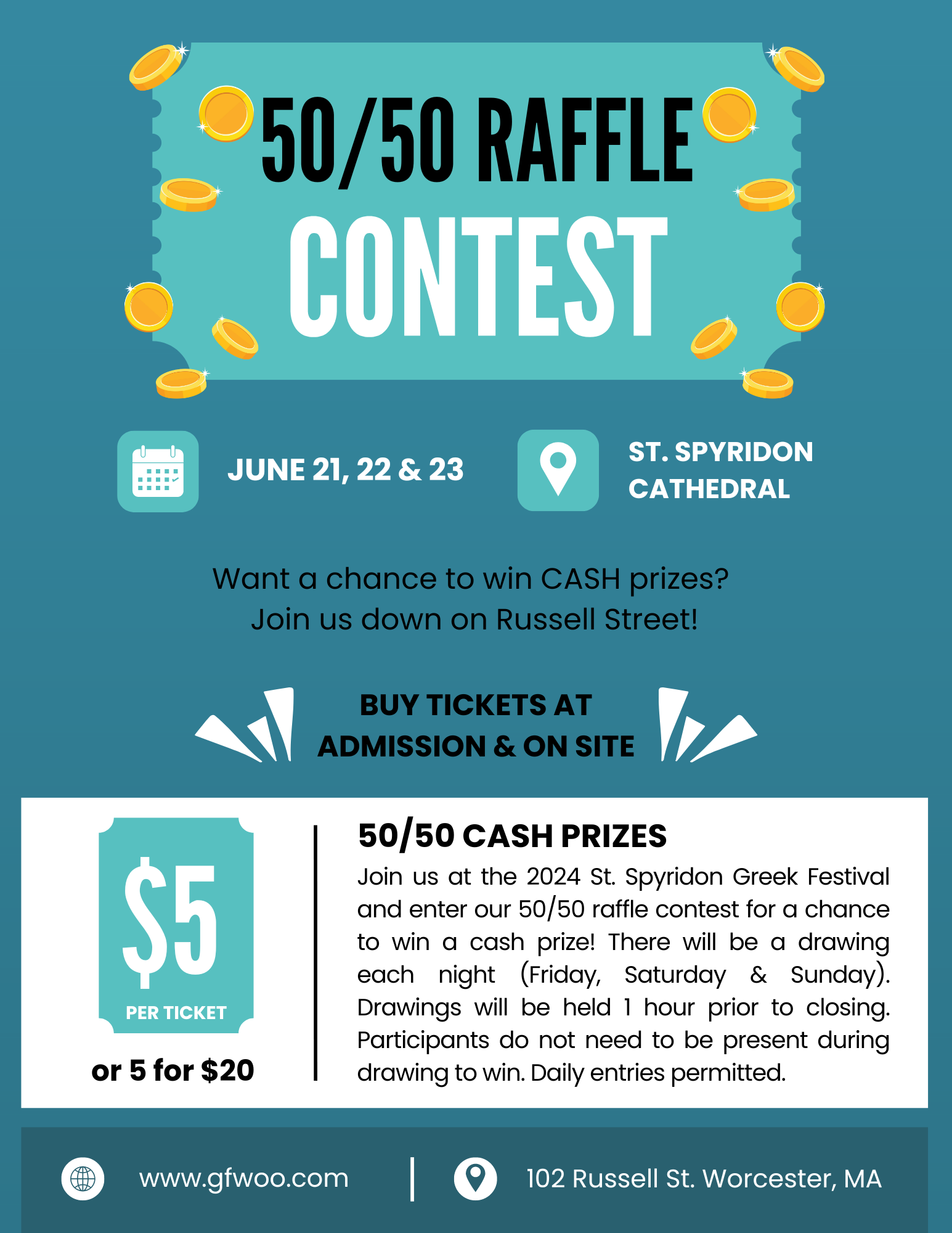 Raffle - St. Spyridon Greek Festival